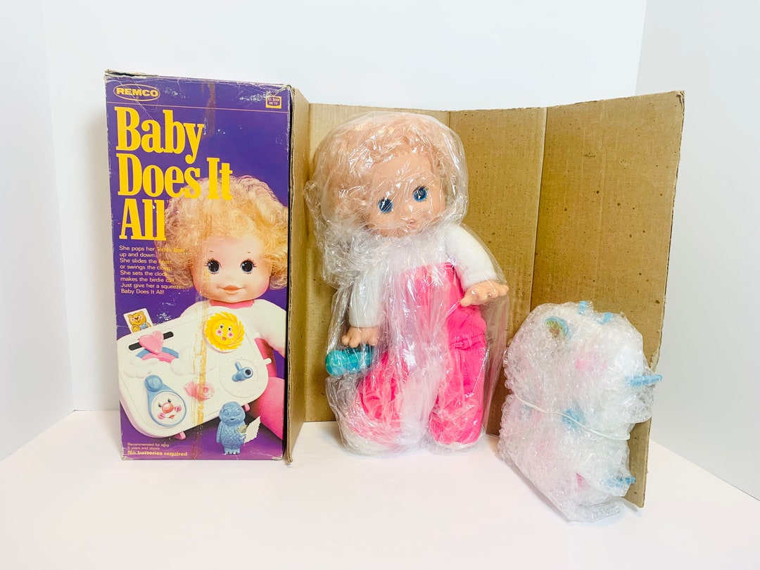 1979 Baby Does It All Remco Doll Open Box - Etsy