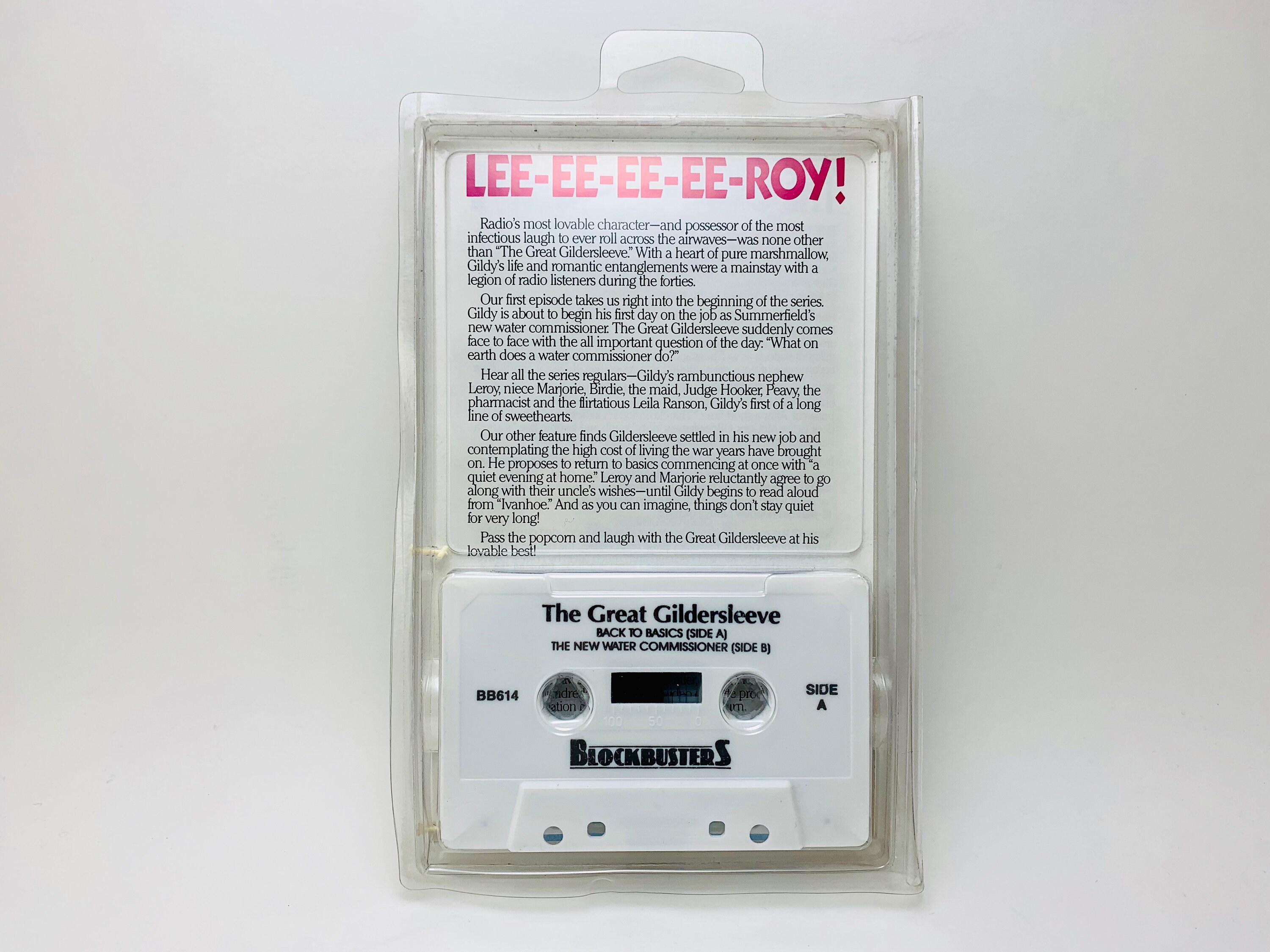 The Great Gildersleeve Golden Age Radio Blockbusters Cassette | Etsy