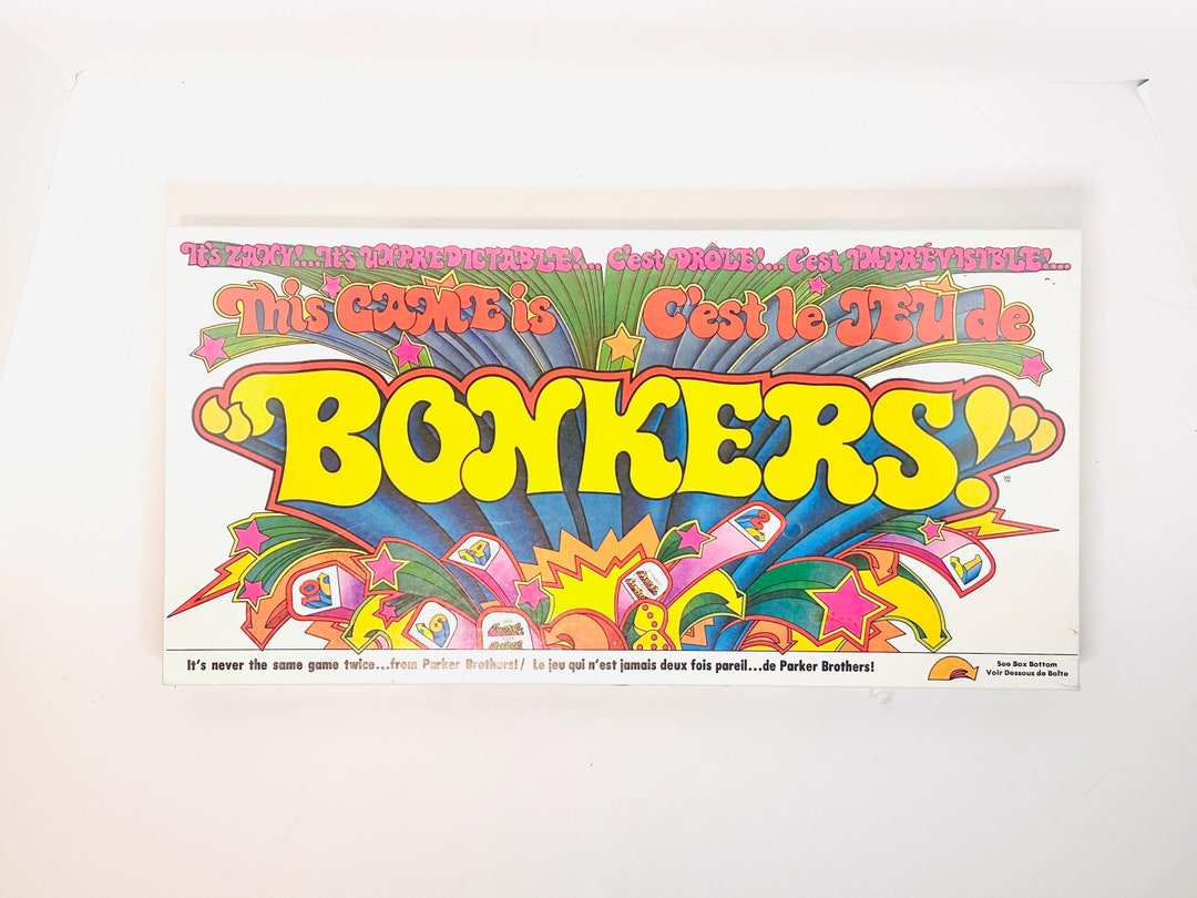 1978 Bonkers Board Game by Parker New in Sealed Box - Etsy