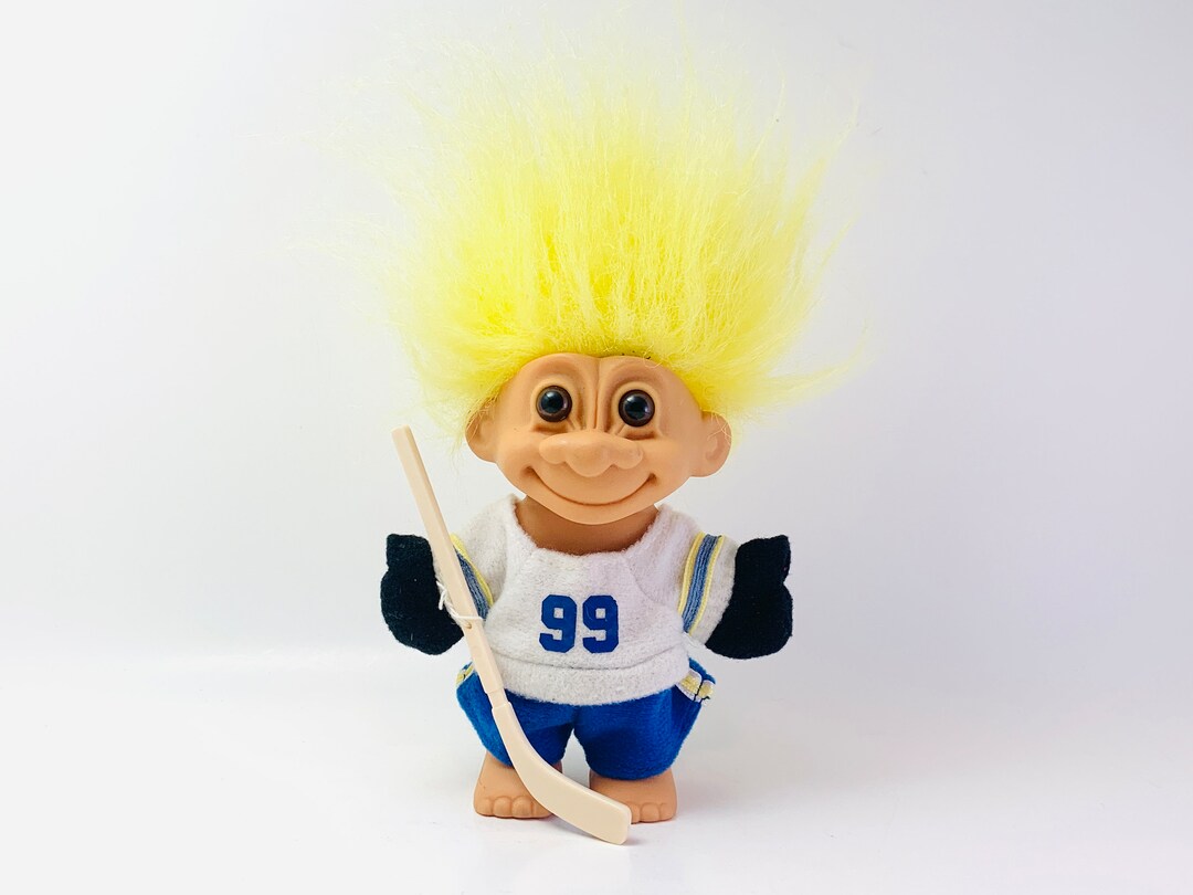 1990’s 4 1/4” Russ Hockey Troll - Etsy