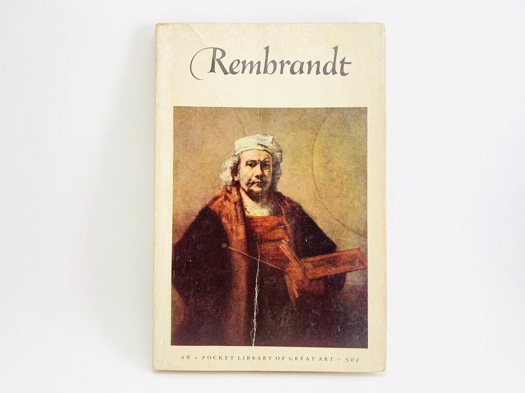 1953 Rembrandt, Libro de bolsillo Abrams Primera impresión - Etsy España
