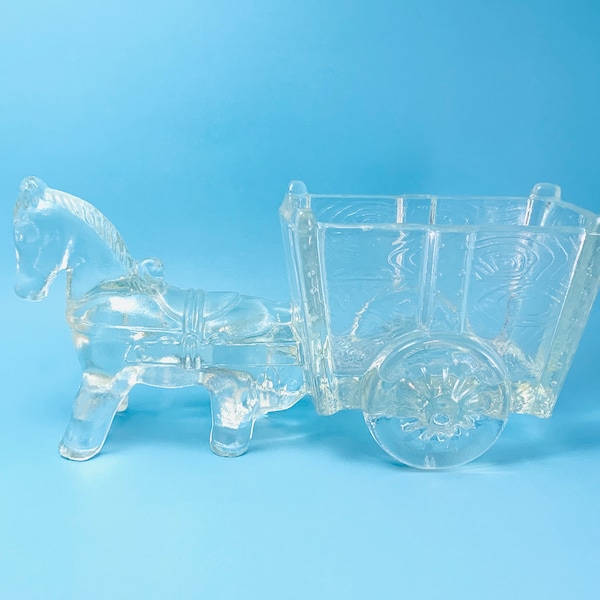 Glass Donkey Cart - Etsy
