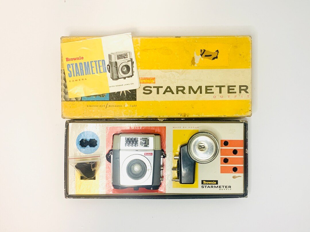 Vintage Kodak Brownie Starmeter Camera - Etsy