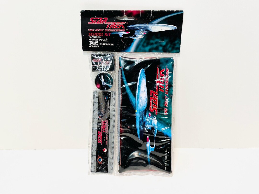 Vintage 1993 the Next Generation Star Trek School Kit - Sealed Old ...