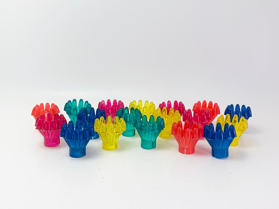 18 Vintage Mini Light Plastic Reflectors - Etsy
