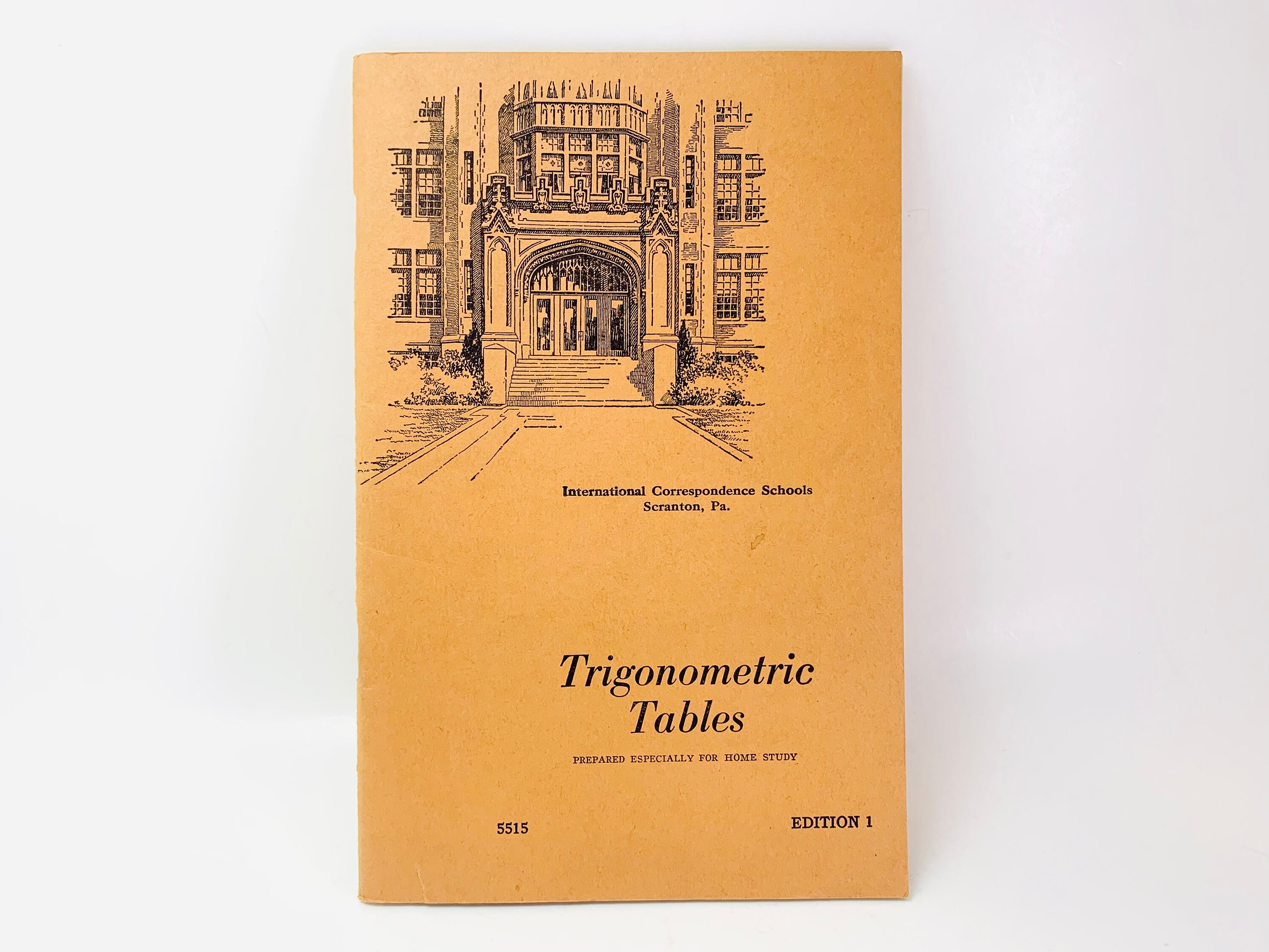 1941 Trigonometric Tables for Home Study - Etsy