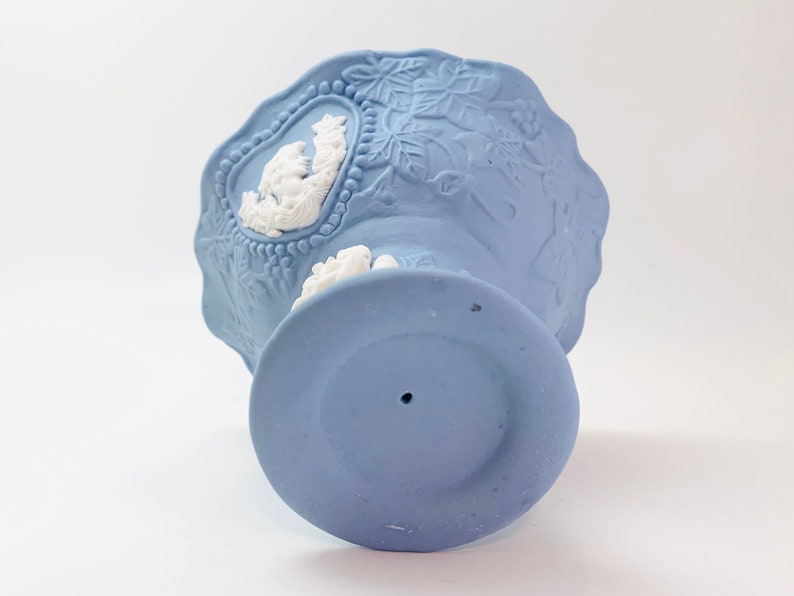 Vintage Ceramic Cameo Pedestal Dish | Etsy