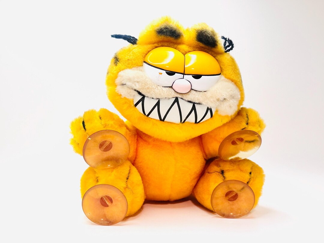 1978 Garfield Cling on Plush - Etsy