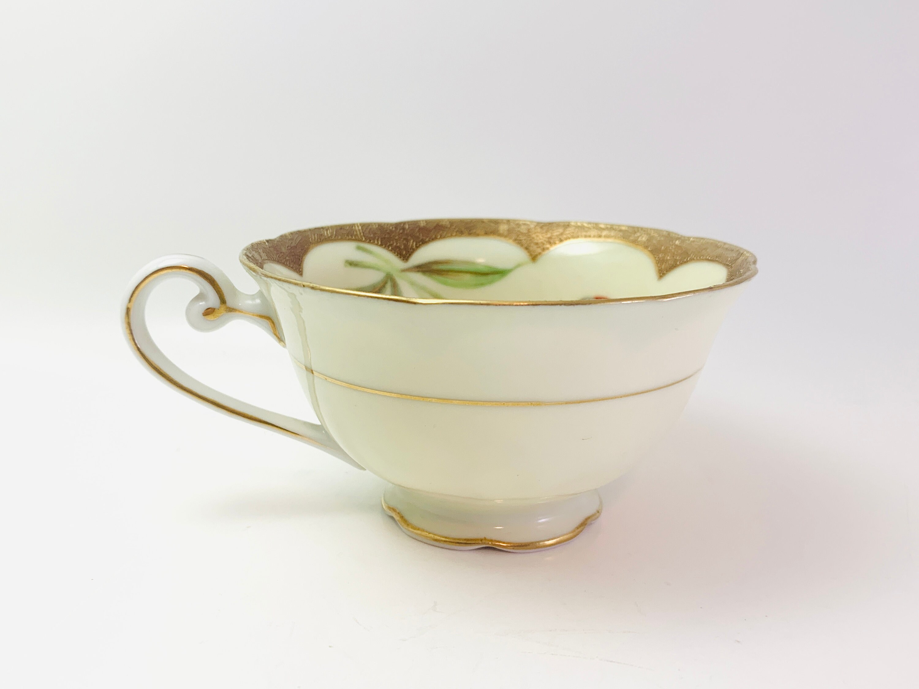 1940s Occupied Japan Castle China Tea Cup and Saucer - Etsy