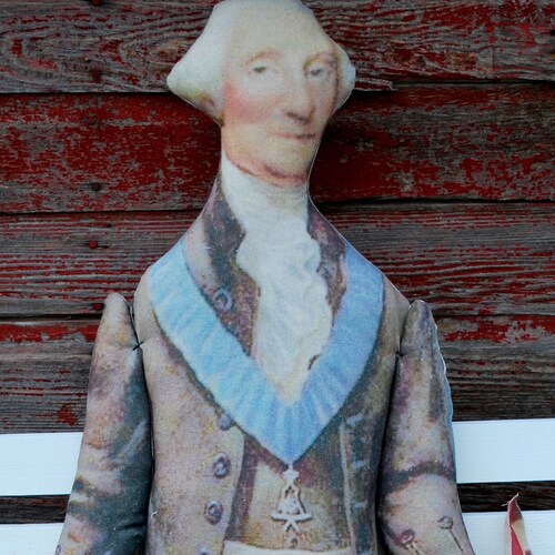 Primitive George Washington Doll | Etsy