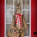 Primitive Garden Bunny Rabbit Door Wall Hanging Porch Sitter - Etsy Canada