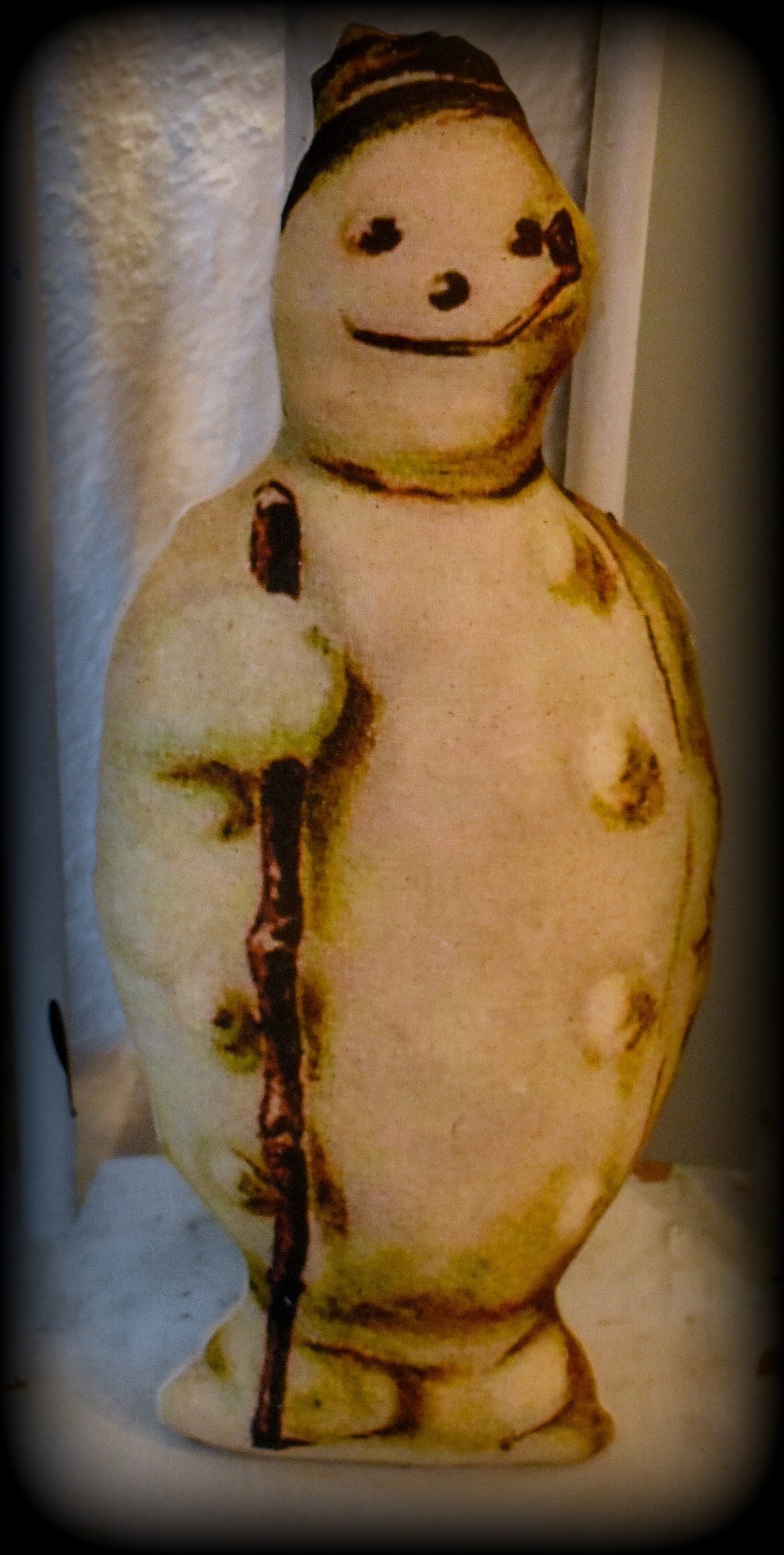 Antique Snowman Person Old World BEAUTIFUL Vintage Retro - Etsy