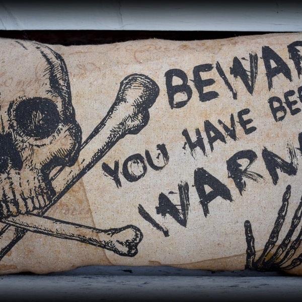 Beware Pirate Sign - Etsy