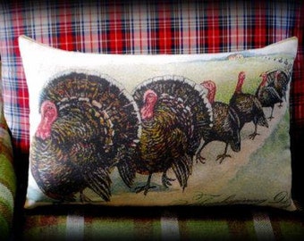 Turkey Pillow | Etsy