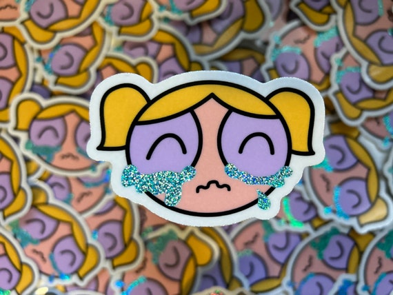 Powerpuff Girls Bubbles Crying Like A Baby