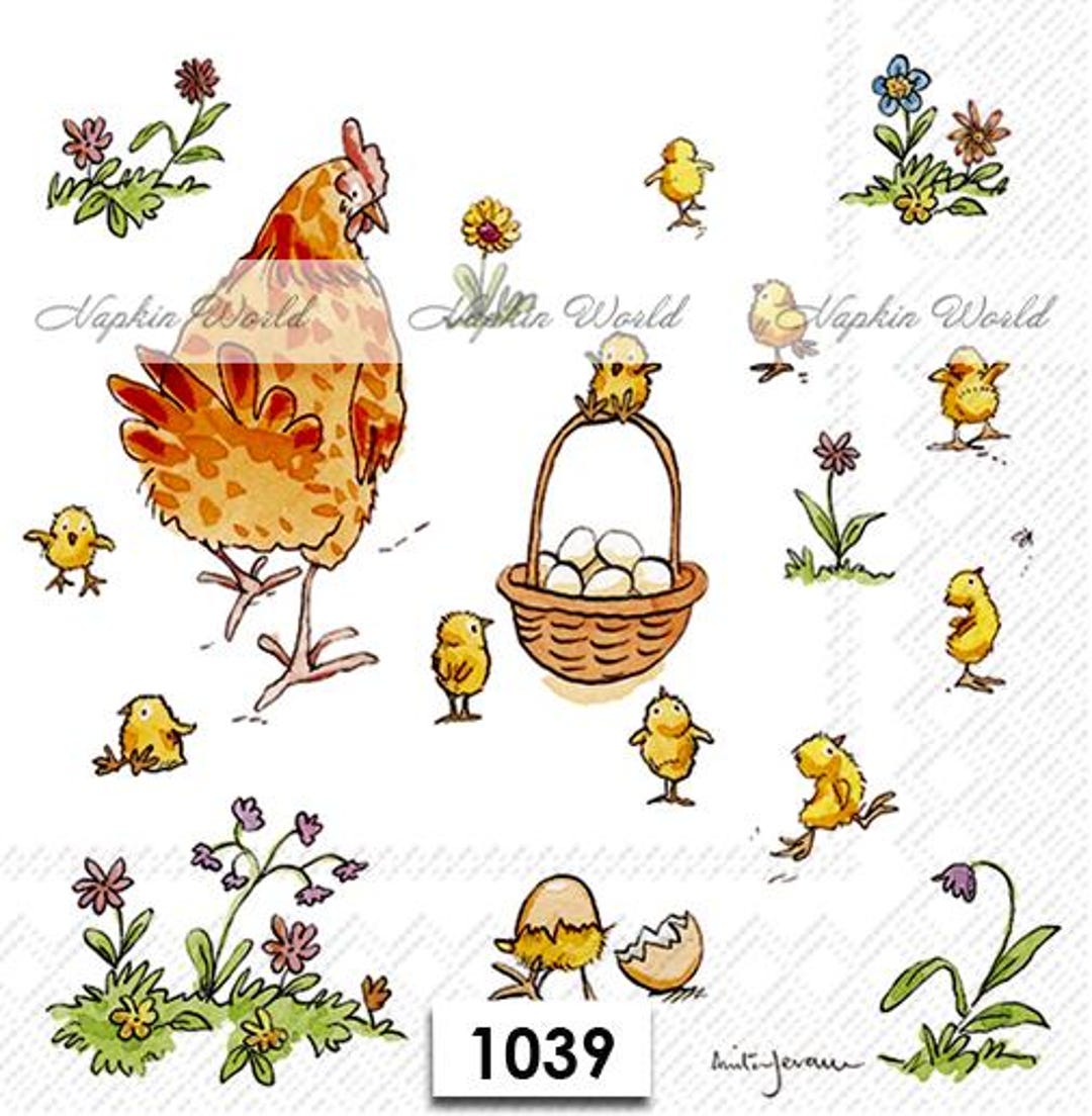 FREE SHIP - Two Paper Luncheon Decoupage Art Craft Napkins - (design ...