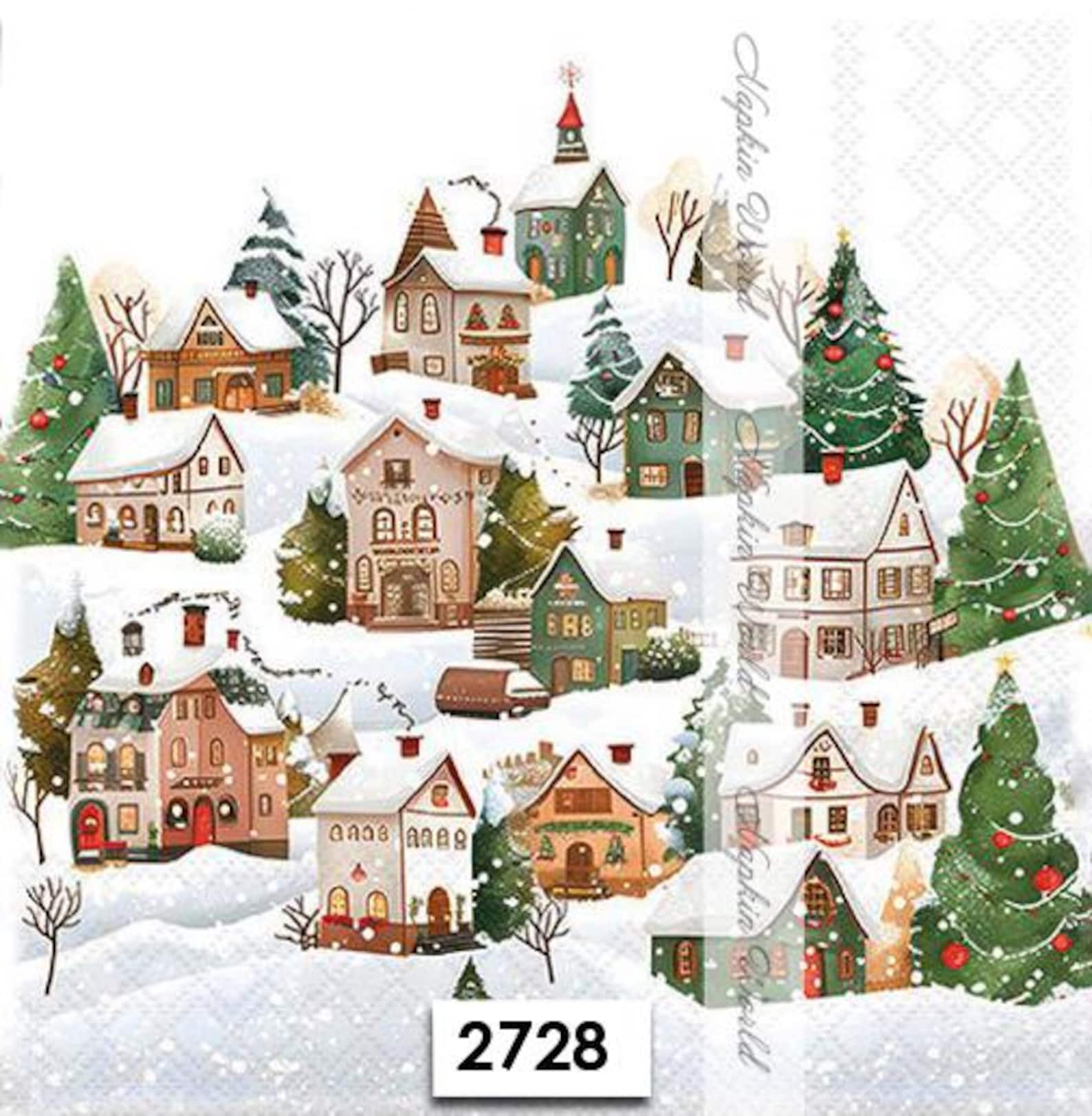 FREE SHIP - Two Paper Luncheon Decoupage Art Craft Napkins - (design ...