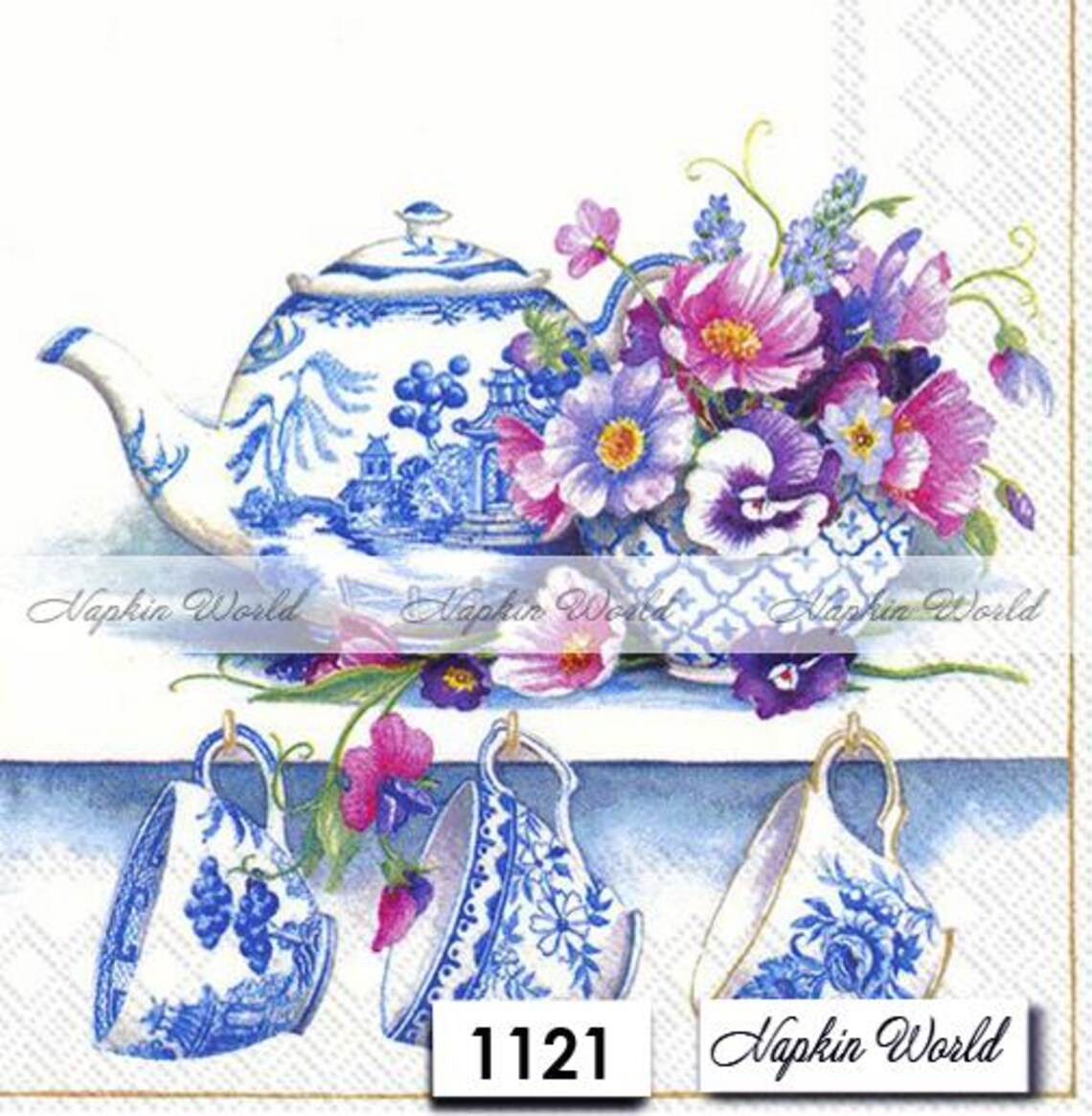 FREE SHIP - Two Paper Luncheon Decoupage Art Craft Napkins - (design ...