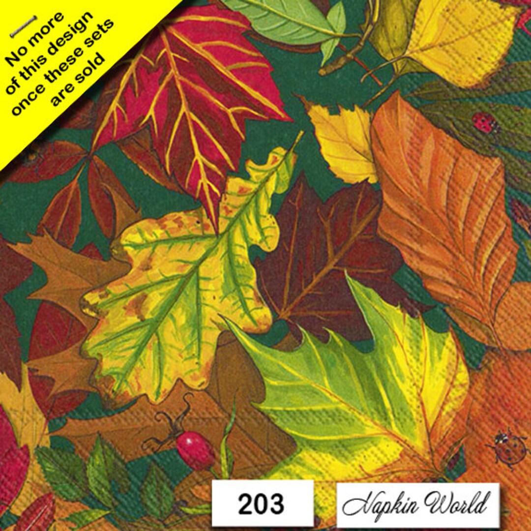 FREE SHIP - Two Paper Luncheon Decoupage Art Craft Napkins - (design ...