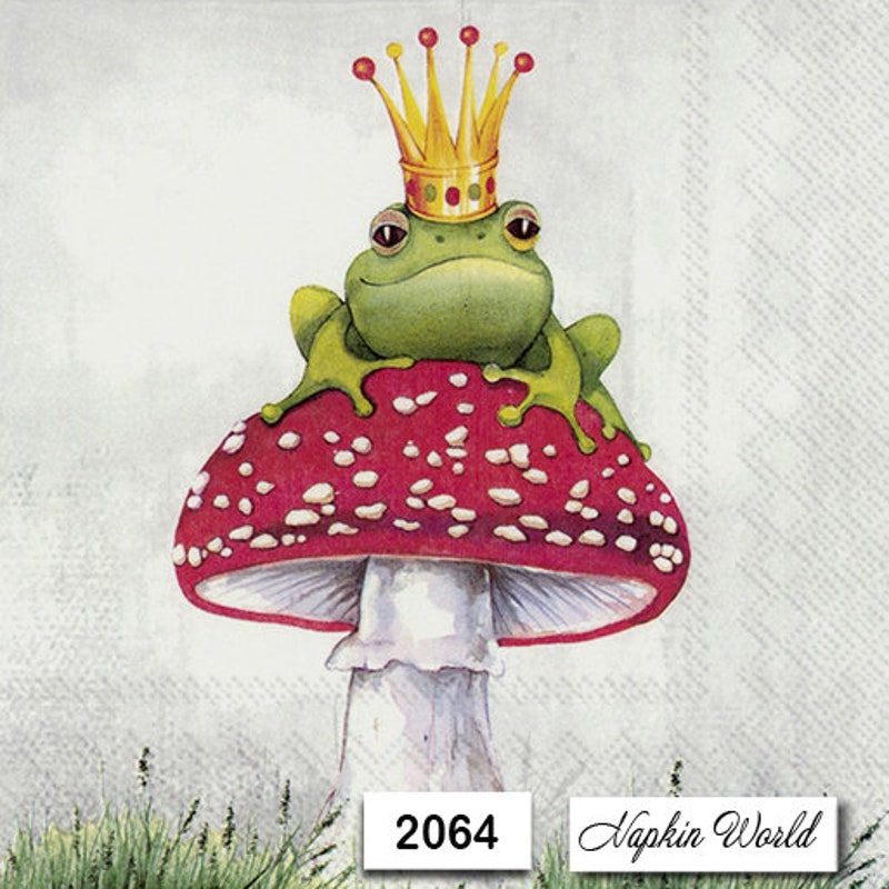 Frog With Crown - Etsy