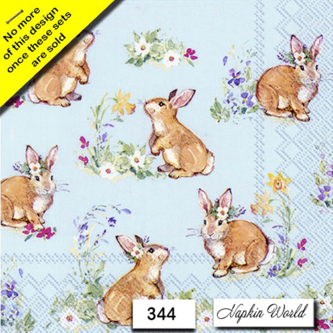 FREE SHIP - Two Paper Luncheon Decoupage Art Craft Napkins - (design ...