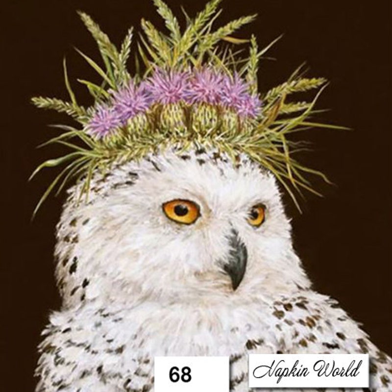 Embroidered Thistle Card - Etsy