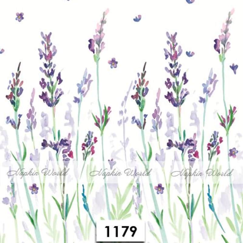Lavender Custom Napkins - Etsy