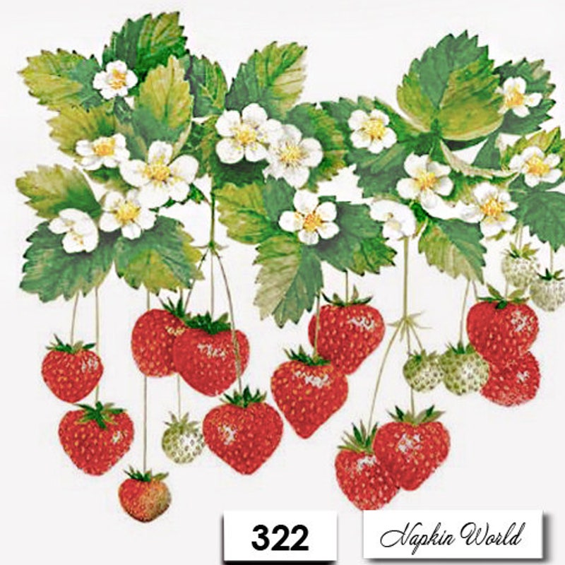 Strawberry Vines - Etsy
