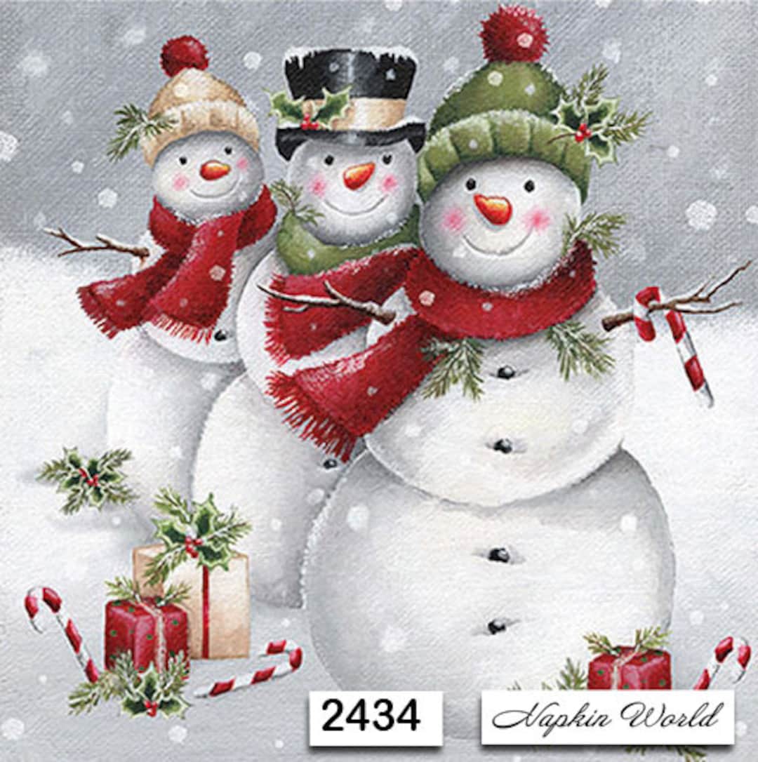 FREE SHIP - Two Paper Luncheon Decoupage Art Craft Napkins - (design ...