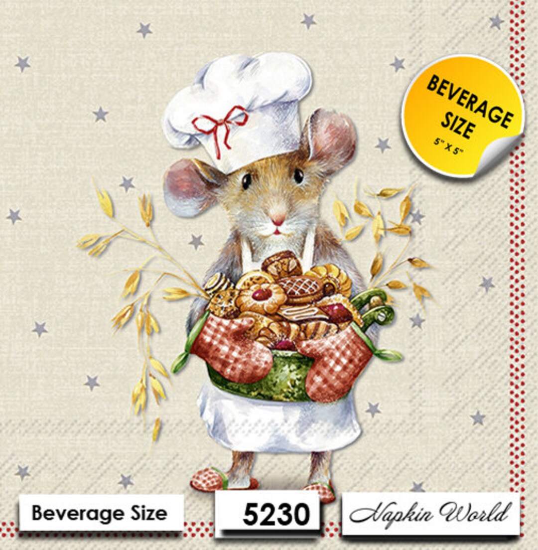 FREE SHIP - Two Paper ***BEVERAGE Size*** Decoupage Art Craft Napkins ...