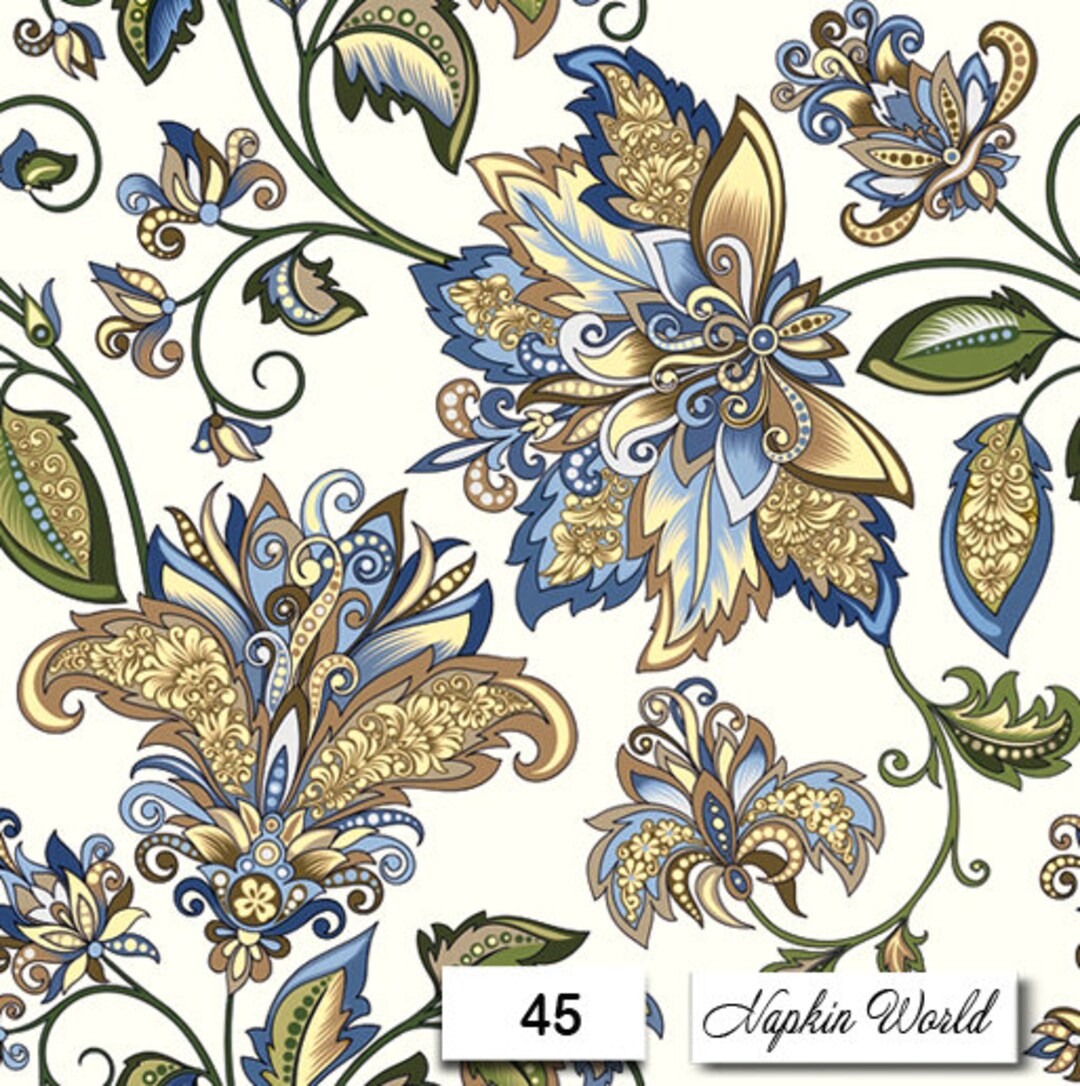 FREE SHIP - Two Paper Luncheon Decoupage Art Craft Napkins - (design 45 ...