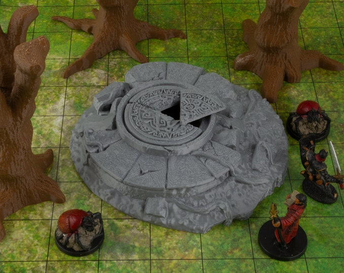 Ancient Jungle Dais 2 Tops Ruined and Intact - Etsy