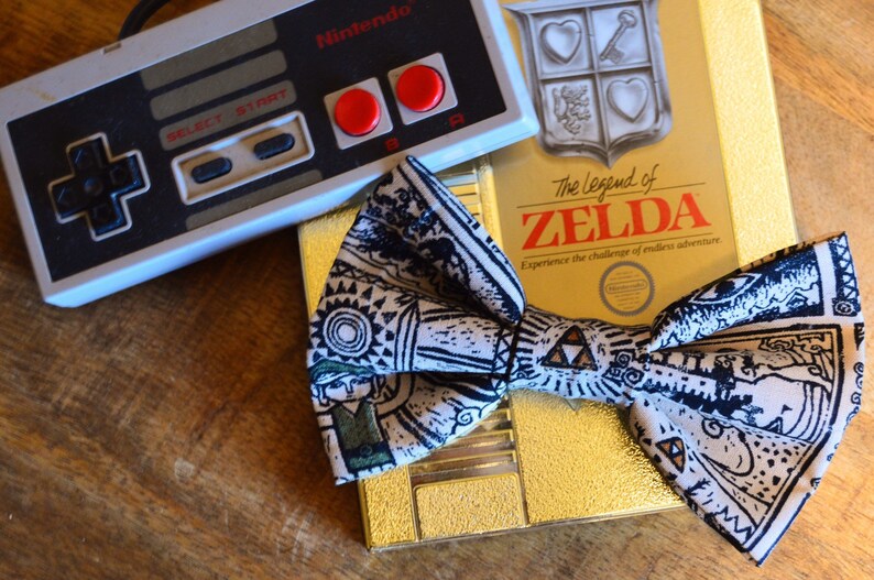 Legend of Zelda Dog / Cat Collar Bow Tie OR Dual-sided - Etsy