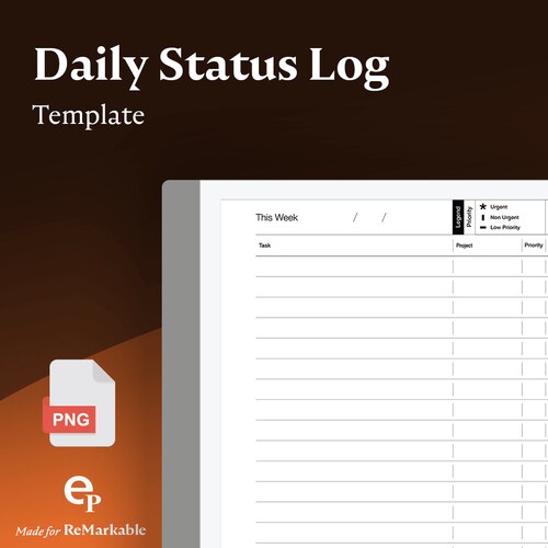 Daily Task List Template - Etsy