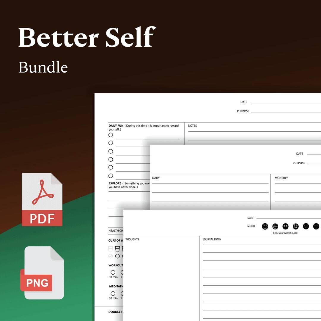 Better Self Bundle - Etsy