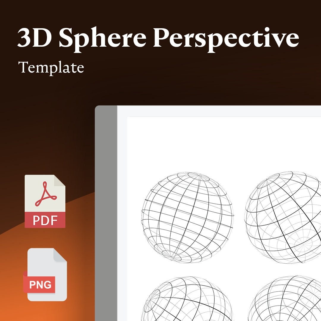 3d Sphere Template