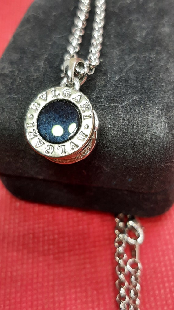 bvlgari silver necklace - Gem