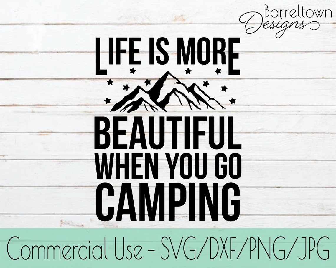 Camping SVG Bundle SVG Png Dxf Cricut Silhouette 10 SVG Files Camping ...