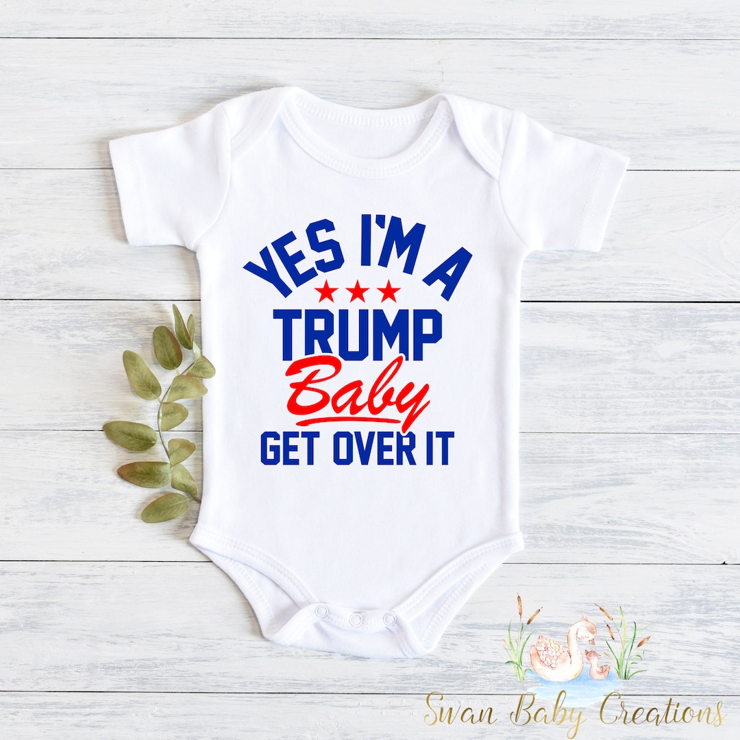 Trump Baby Bodysuit: Political Newborn Gift, Elections Outfit - Etsy
