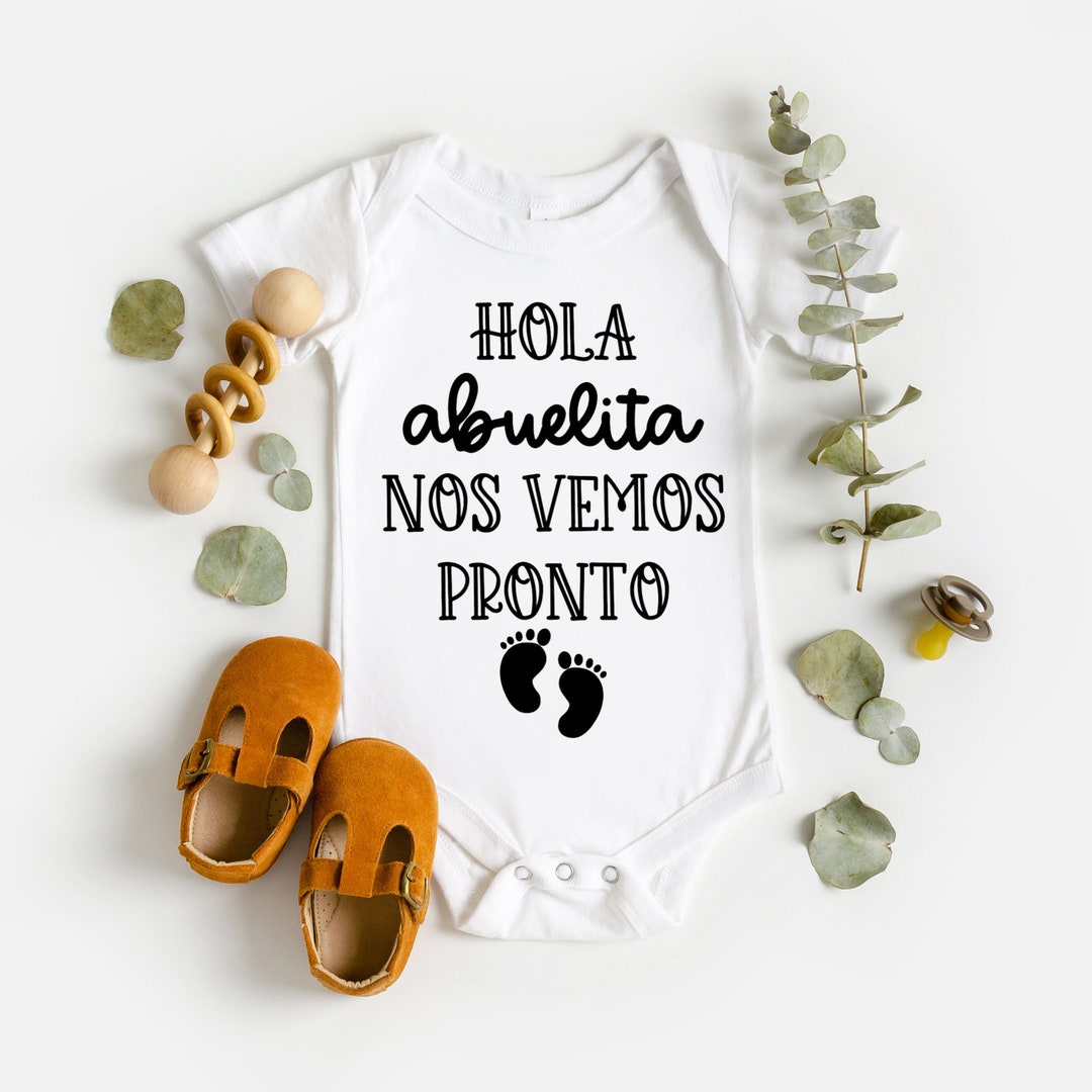 Hola Abuelita Spanish, Hola Abuela, Pregnancy Announcement, Baby ...