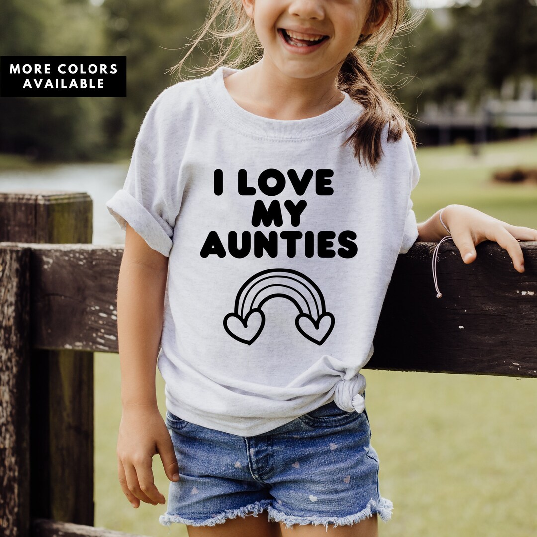 I Love My Aunties Baby Bodysuit: Lesbian Aunt Gift - Etsy