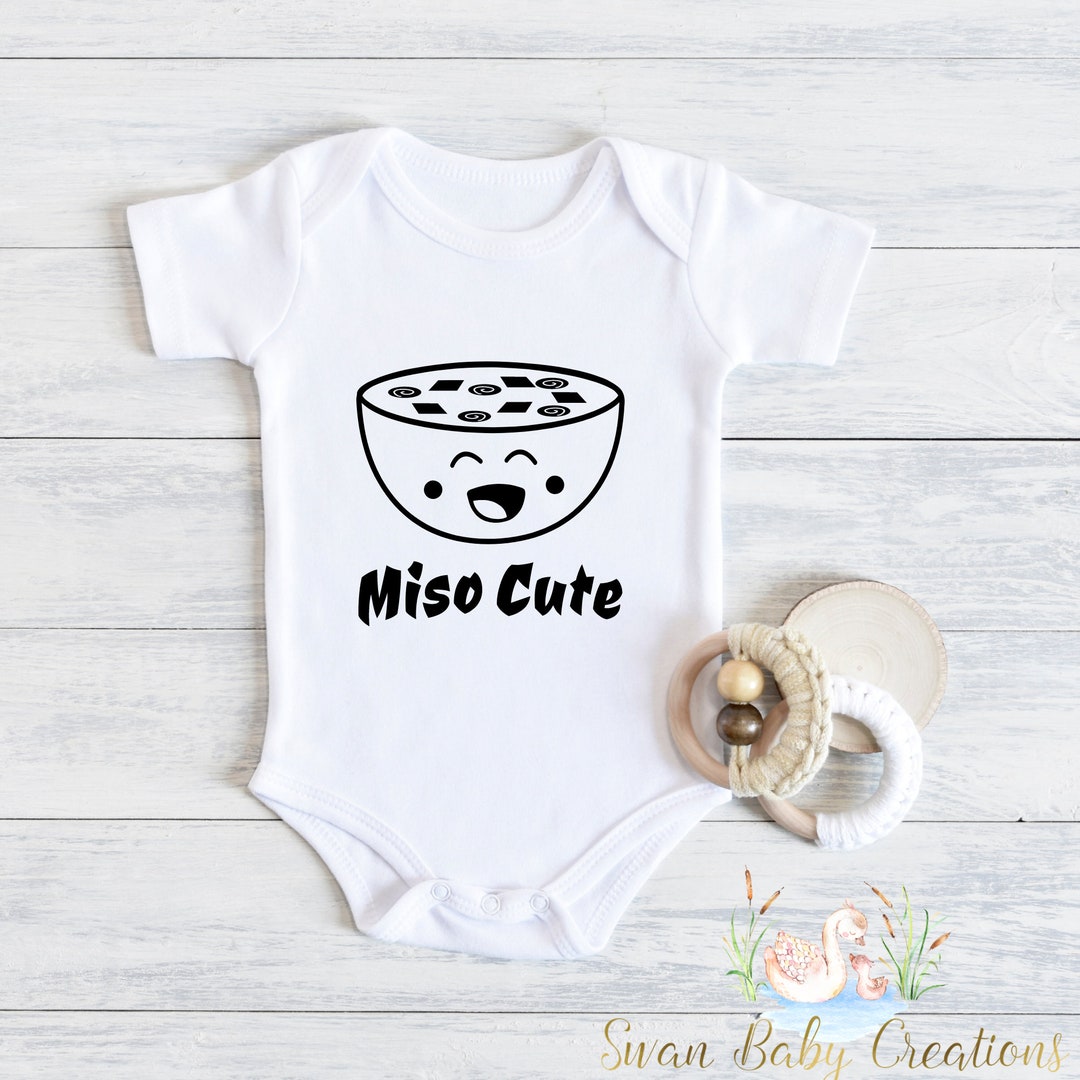 Miso Cute , Baby Shower Gift, Unisex Baby Clothes, Baby Boy Clothes ...
