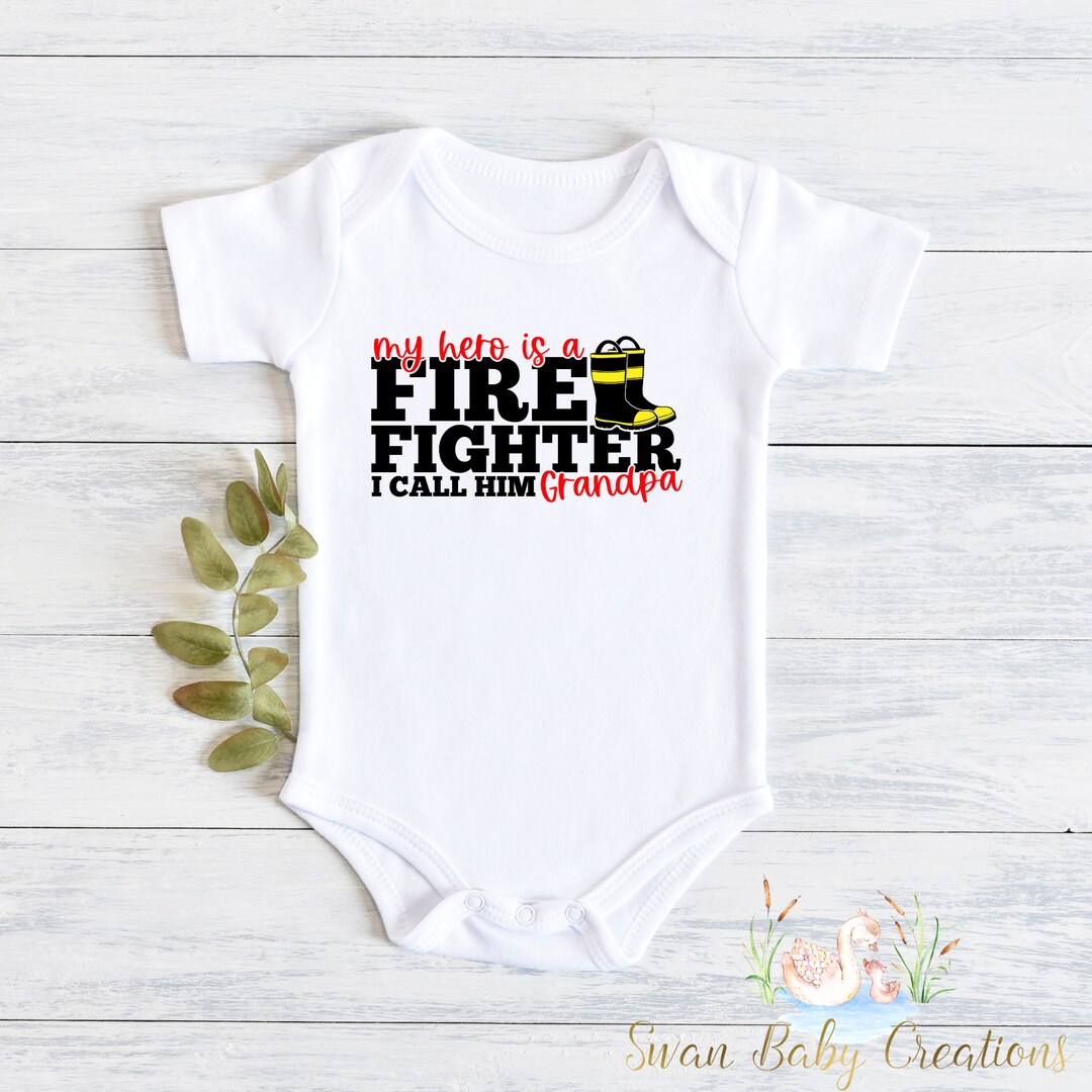 Funny Baby Onesie® Fire Truck Onesie® Baby Shower Gift - Etsy