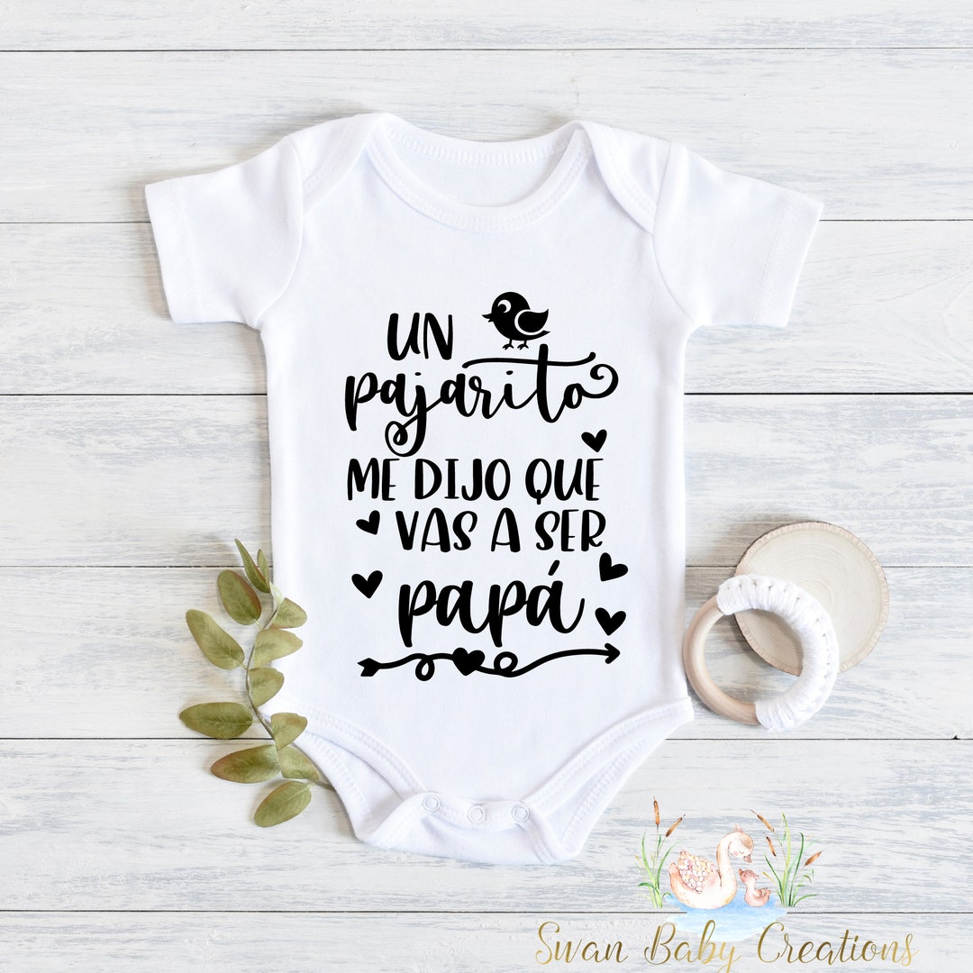 Un Pajarito Me Dijo Que Vas A Ser Papa Hi Daddy Baby Reveal Spanish ...