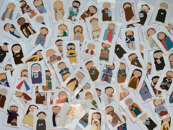 Saint Prayer Cards | Etsy