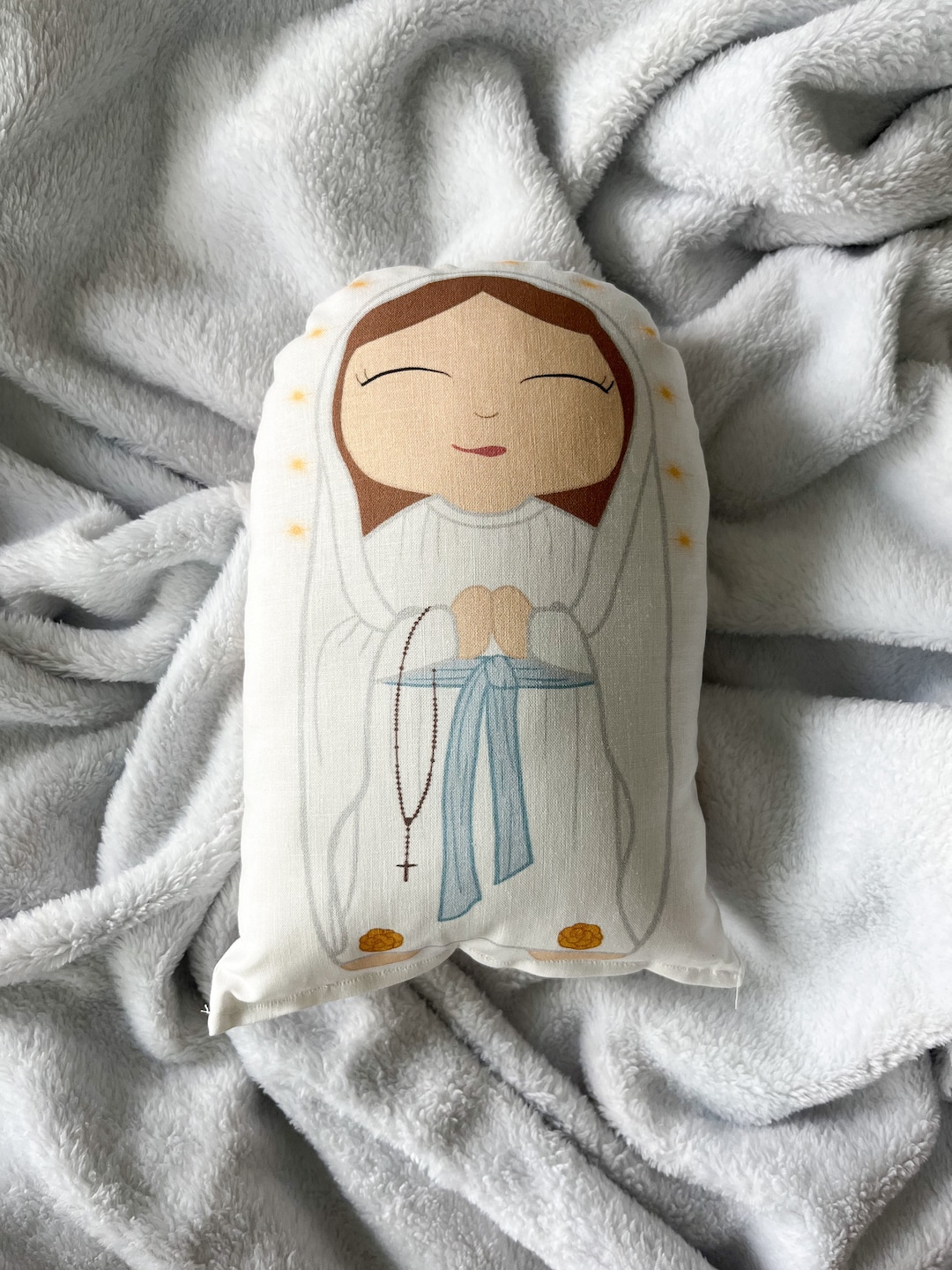 Our Lady of Lourdes Pillow Doll - Etsy