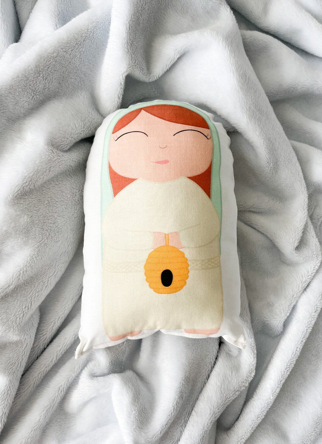 St. Abigail Pillow Doll - Etsy