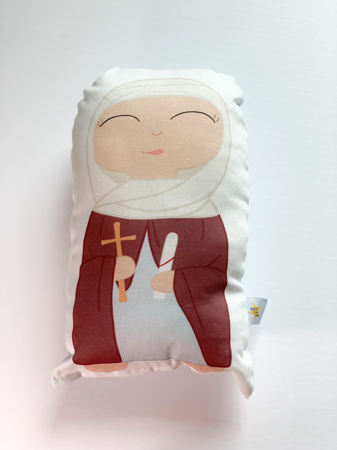 St. Emilia Pillow Doll - Etsy