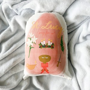 St. Lucy Pillow Doll - Etsy