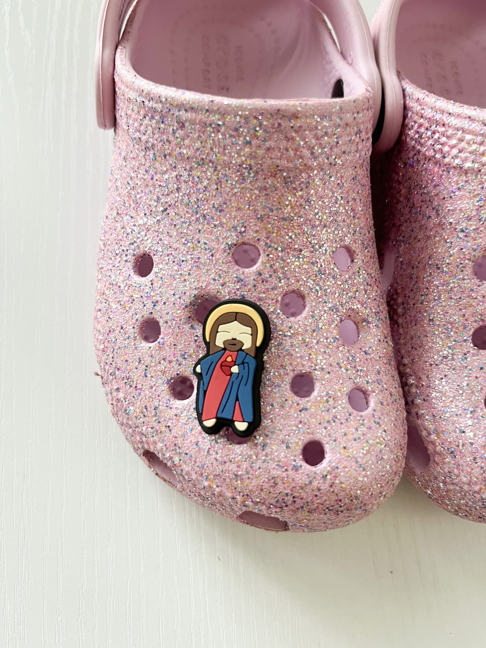 Catholic Croc Charms Sacred Heart of Jesus & Immaculate - Etsy